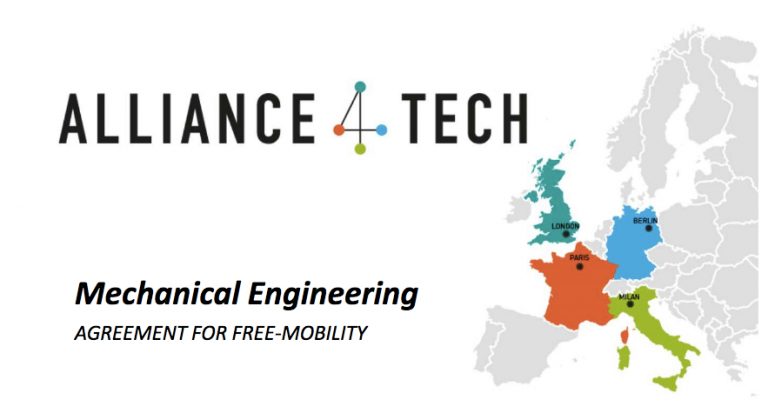 Student Mobility in Mechanical Engineering – Alliance4Tech